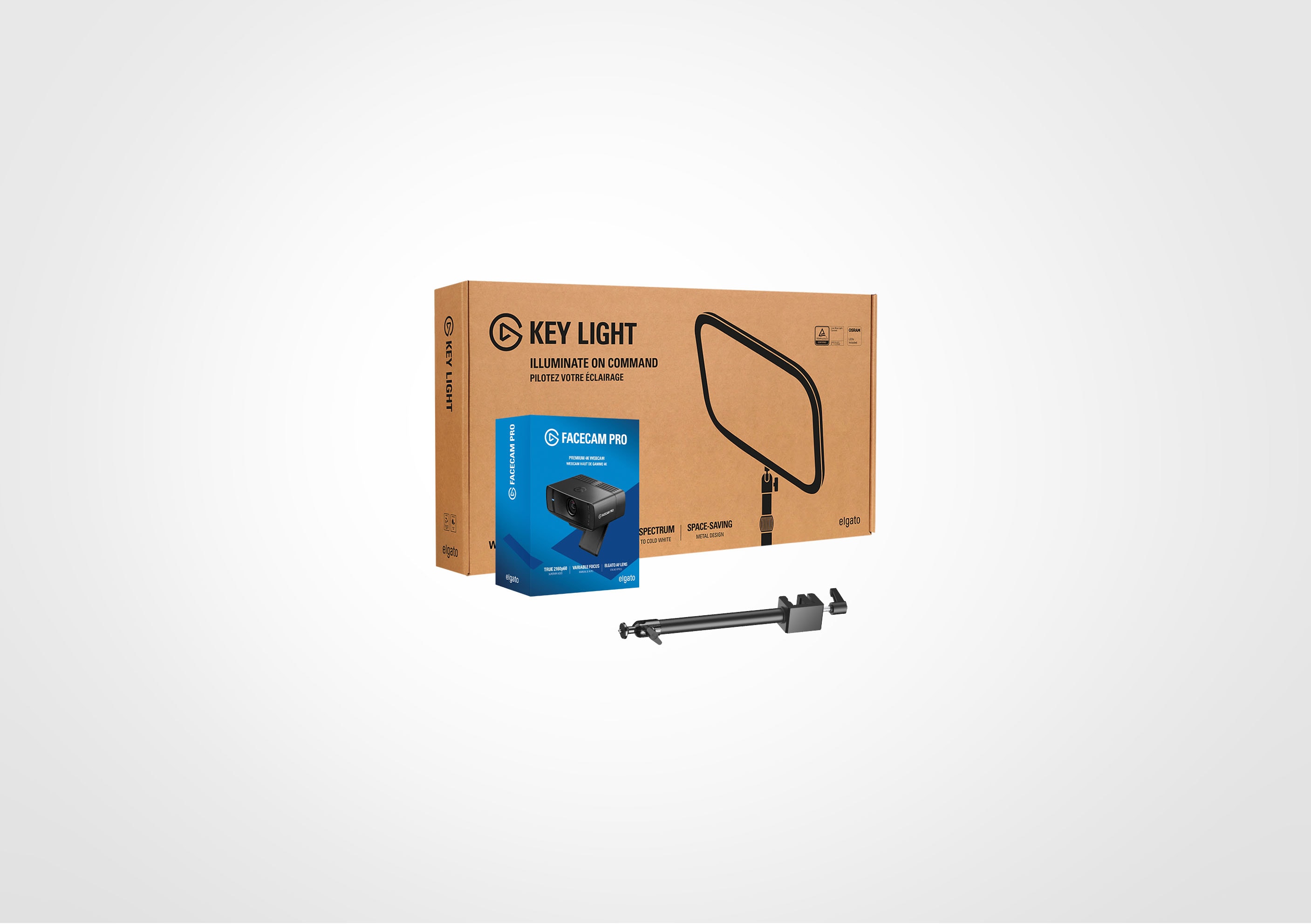 Key Light Solo Bundle - Solid Pro | Elgato